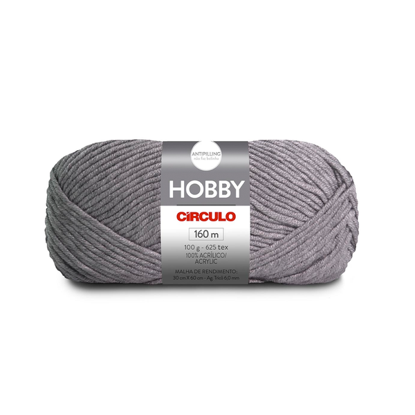 Fio Linha Hobby Círculo - 100g - 8473 - Alumínio