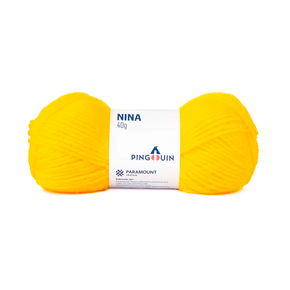Fio Linha Lã Nina Pingouin - 40g - 204 - Ipê