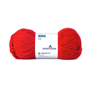Fio Linha Lã Nina Pingouin - 40g - 9349 - Groselha