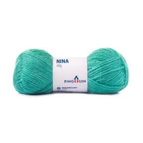 Fio Linha Lã Nina Pingouin - 40g - 9612 - Pigmento