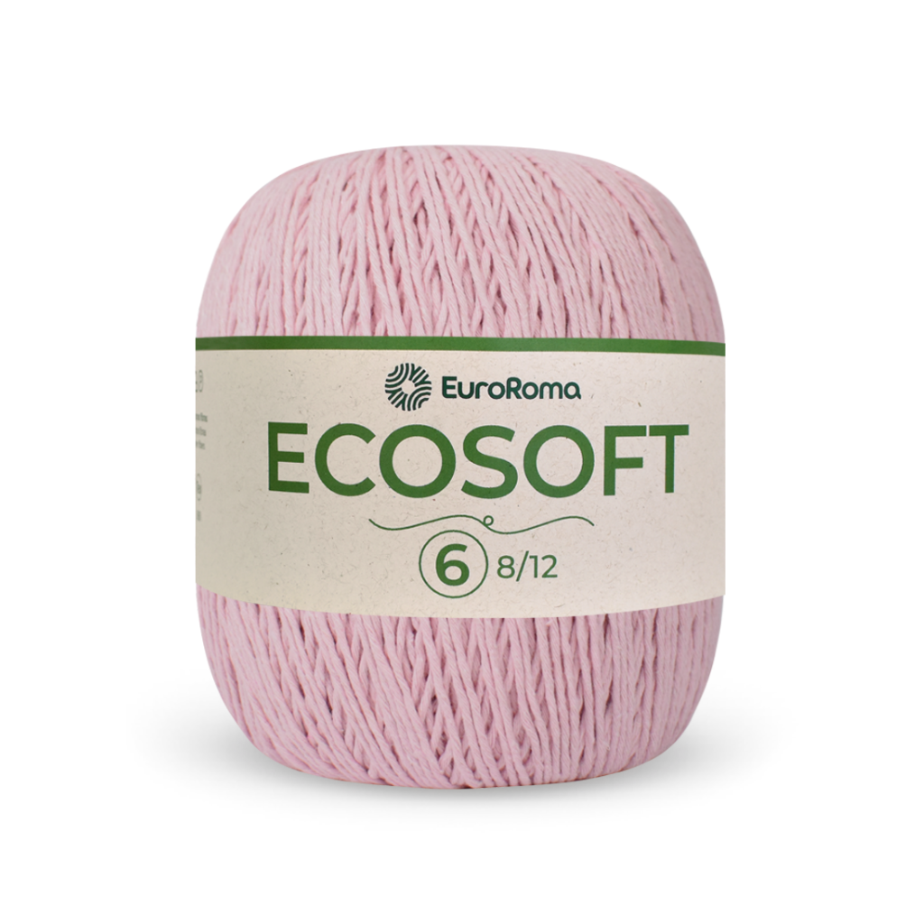 Ecosoft 8/12 Nº 6 EuroRoma - 400g - 510 - Rosa Bebe