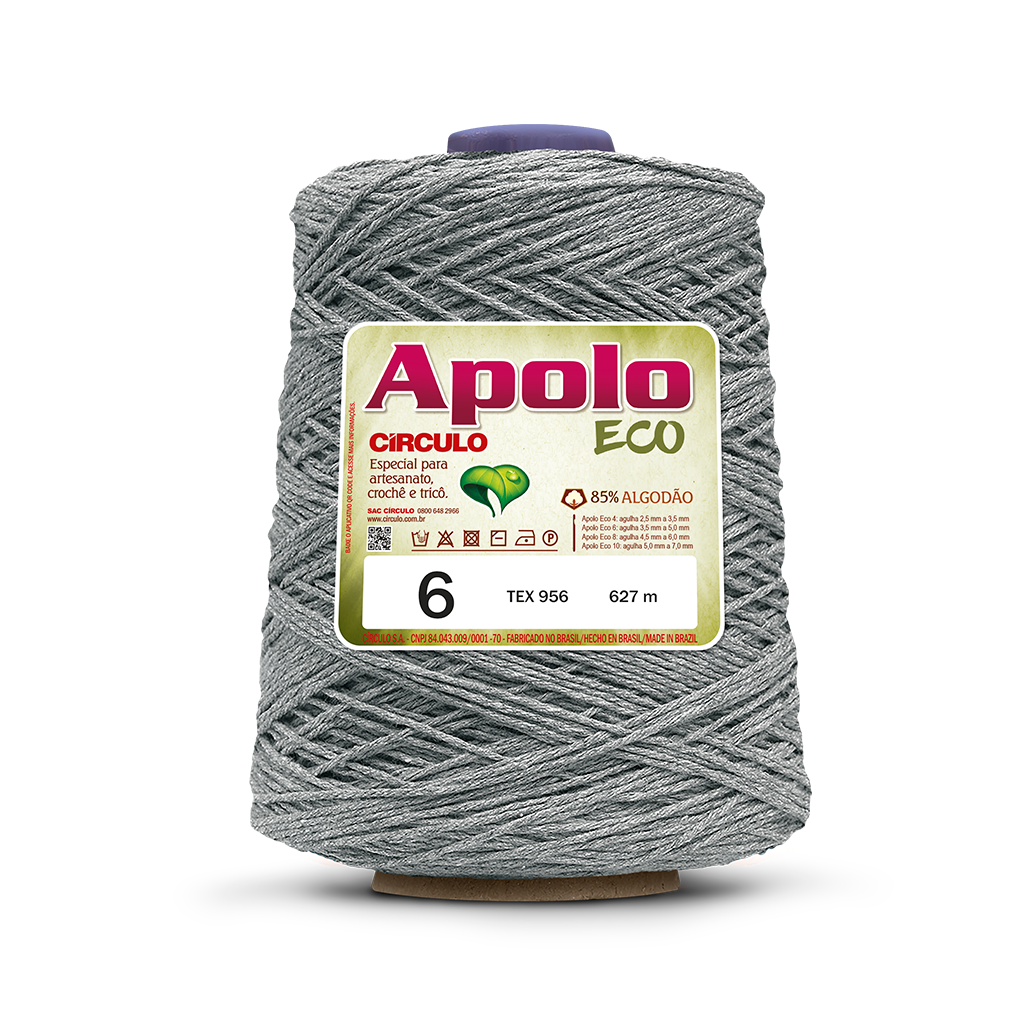 Barbante Apolo Eco Círculo 6 - 8473 - Mescla