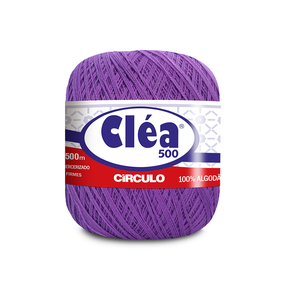 Fio Linha Cléa 500 Círculo - 6567 - Roxo Cítrico