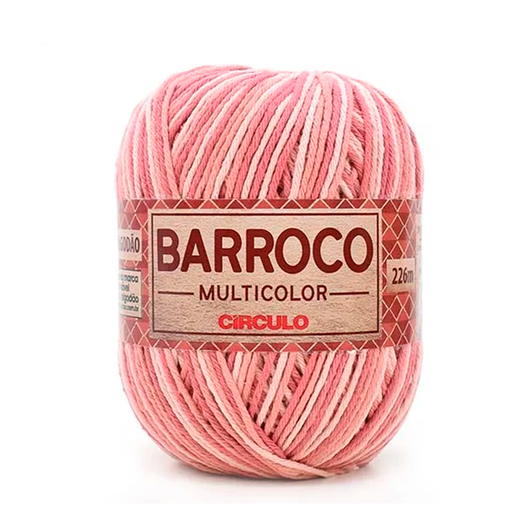 Fio Linha Barroco Multicolor - no. 6 - 200g 9973 - Astúcia