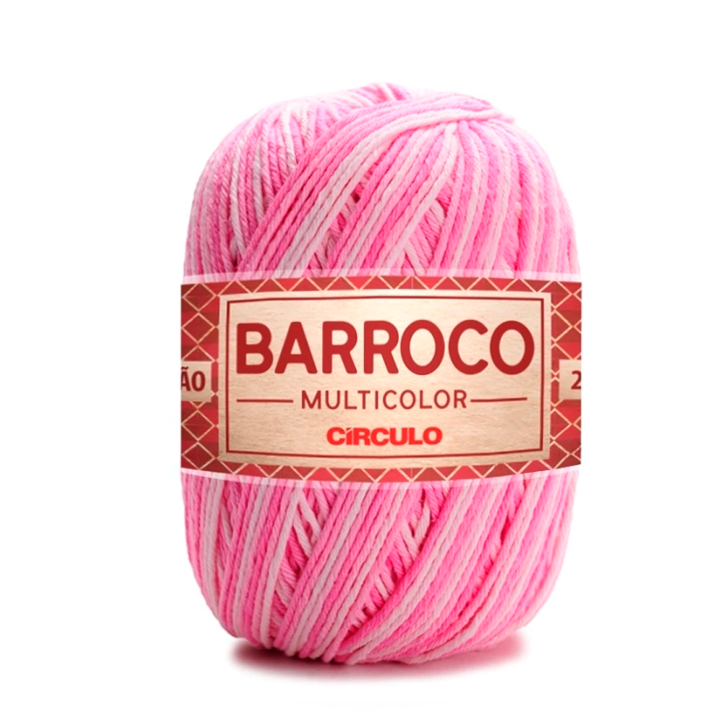 Fio Linha Barroco Multicolor - no. 6 - 200g 9284 - Bailarina