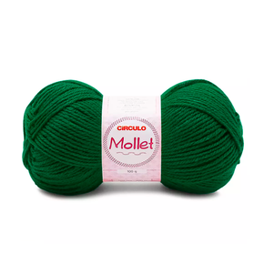 Fio Linha Lã Mollet Círculo - 100g - 453 - Trevo