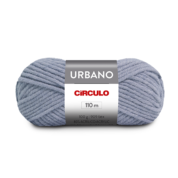 Fio Linha Lã Urbano Círculo - 100g - 8473 - Azul