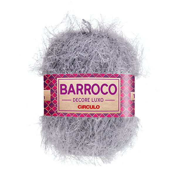 Fio Linha Barroco Decore Luxo - 280g - 808 - Prata