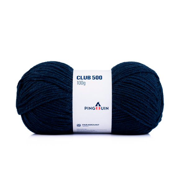 Fio Linha Club 500 100g - 0516 - Naval