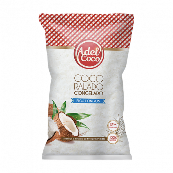 Coco Congelado Fios Longos 1,01kg
