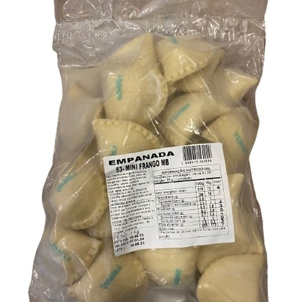 Salgado Mini Pastel Congelado Frango 1kg