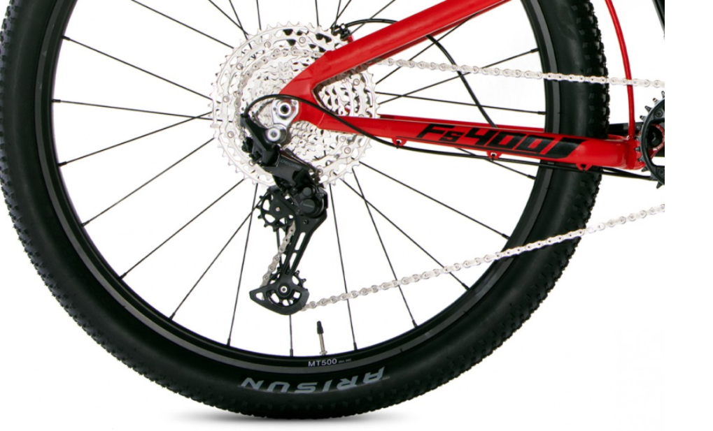 Audax FS400 Preto e Vermelho - Dárien BIke Shop