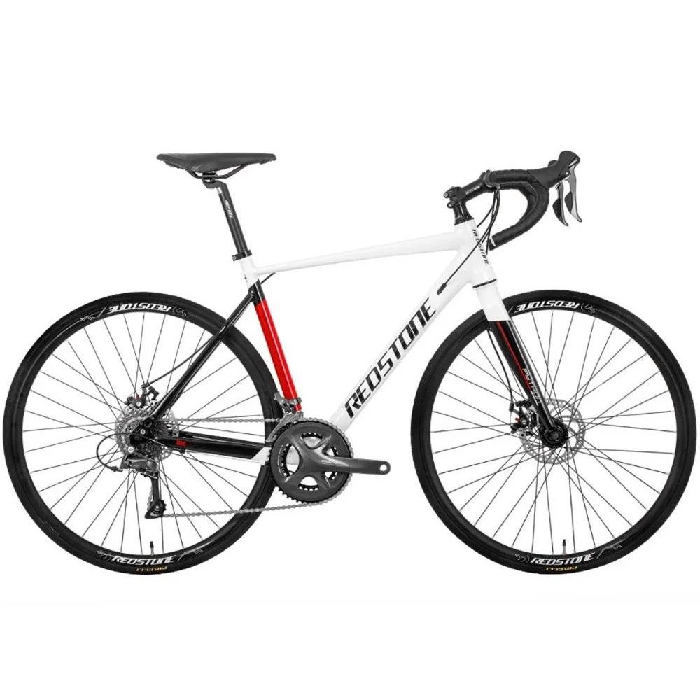 Redstone Python Branco, Preto e Vermelho - Dárien Bike Shop