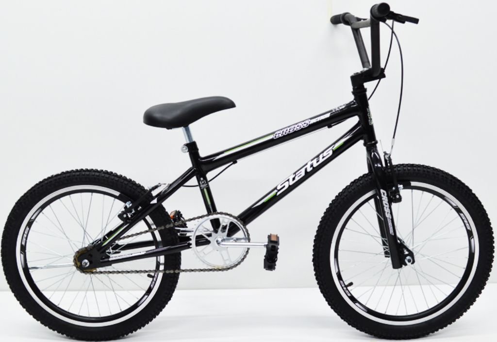 Bicicleta Aro 20 Status Cross Preto