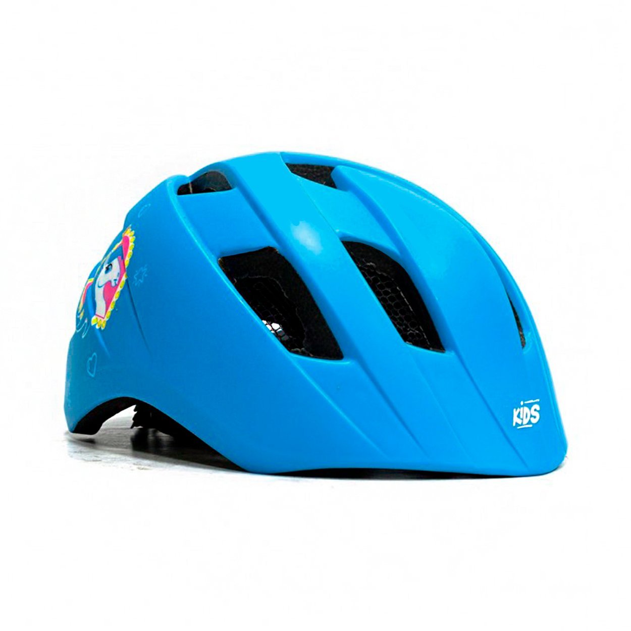 Capacete Infantil Absolute Kids Roll (P) Unicórnio Azul