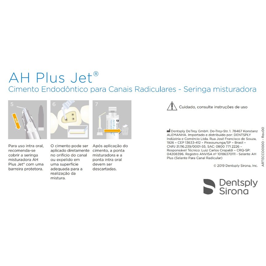 Cimento Endodontico Dentsply AH Plus Jet Starter Kit