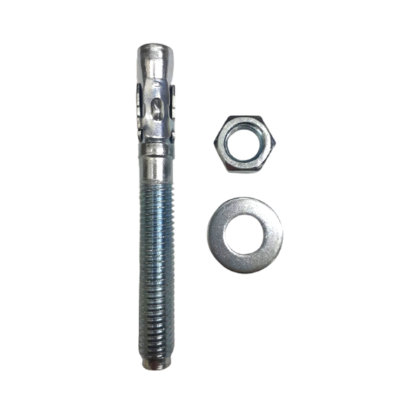 Chumbador Parabolt 3/4 PL x 8-1/2 PL com Porca e Arruela Zincado Branco