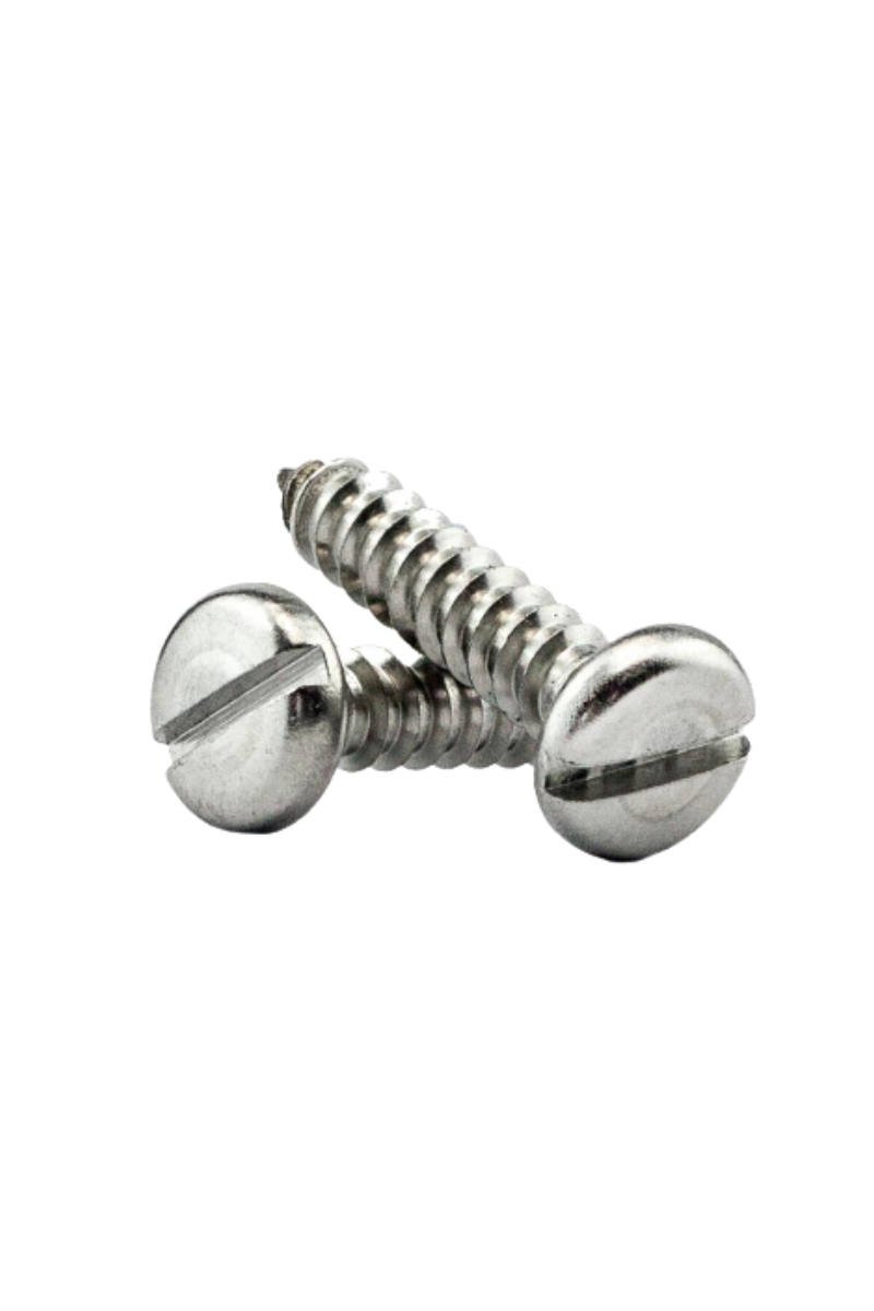 Parafuso Fendado Aço Inox 304 Auto-Atarraxante Cabeça Panela DIN 7971 4 ...