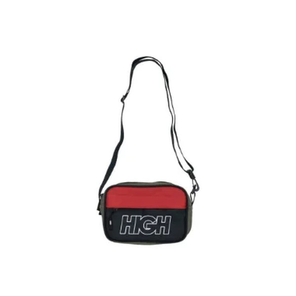 Shoulder Bag High Black/Olive Green