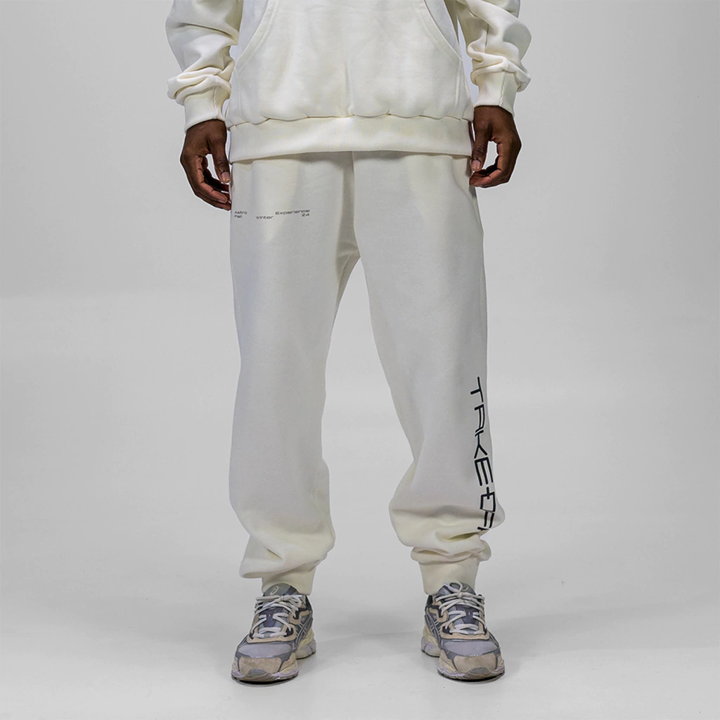 Calça Moletom Take-Off Eclipse Off White Calça Moletom Take-Off Eclipse Off White