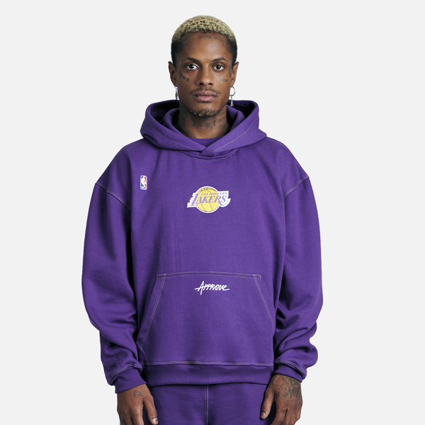 Moletom Approve Oversized X NBA Lakers Roxo