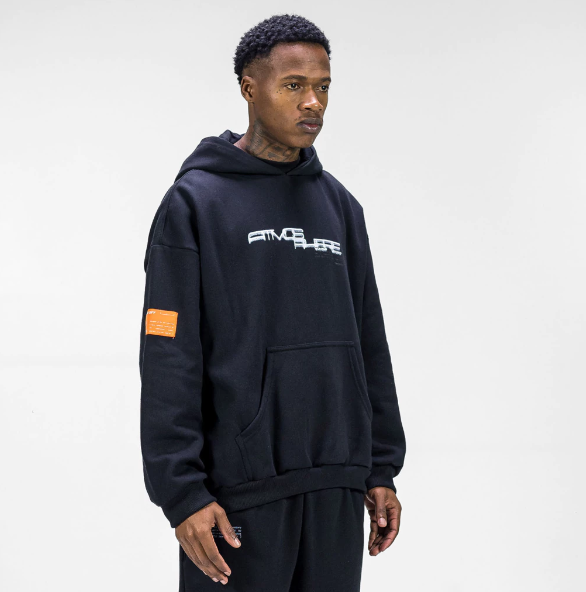 Moletom Take-Off Atmosphere Oversized Black