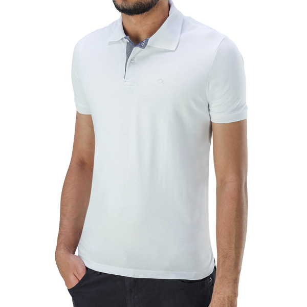 Camisa Polo Masculina Ogochi Slim Algodão Premium