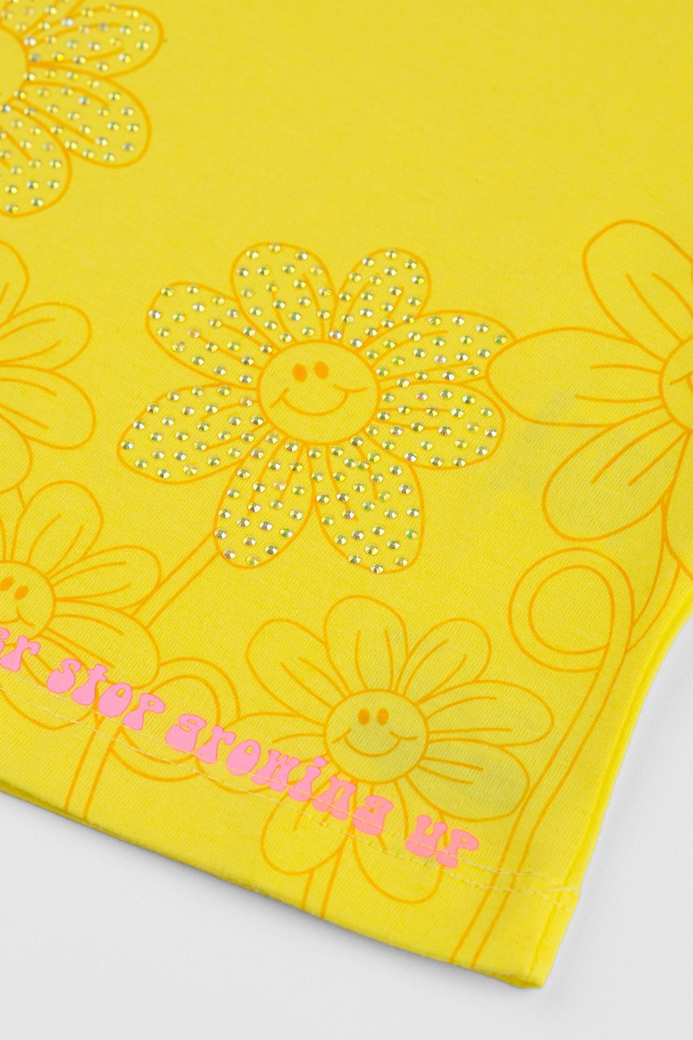 Conjunto Fakini Infantil Menina Girassol Amarelo