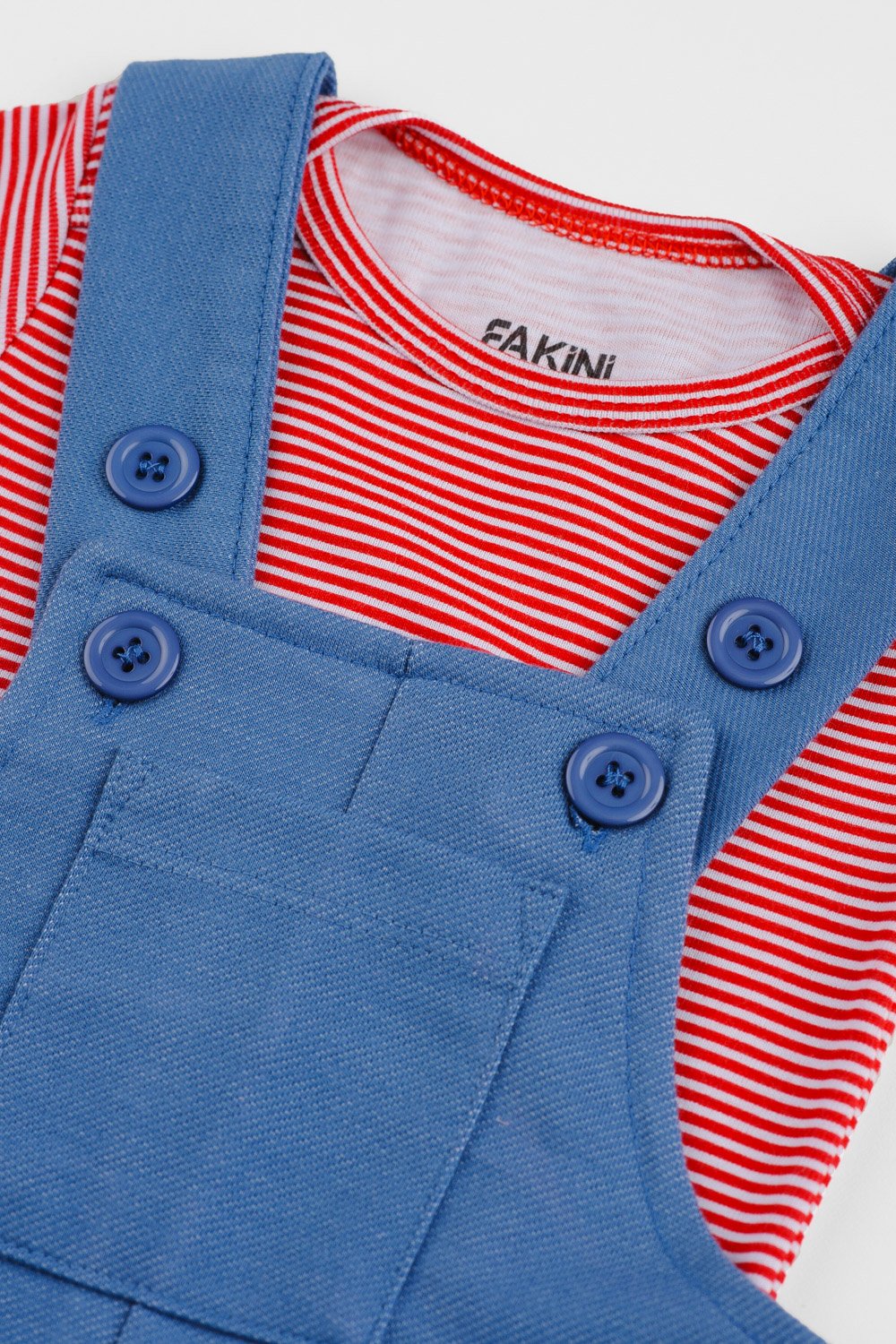 Conjunto Fakini Bebê Menino Ahoy Vermelho