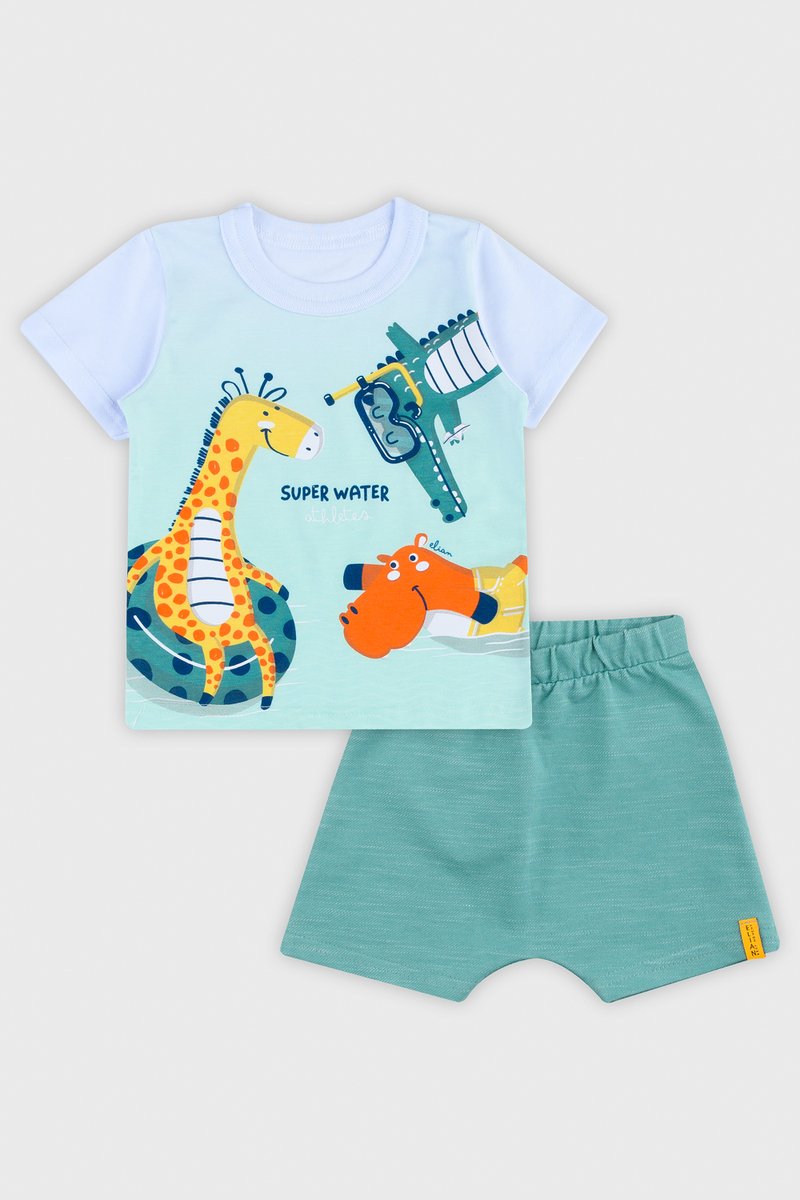 Conjunto Bebê Menino Elian Super Water