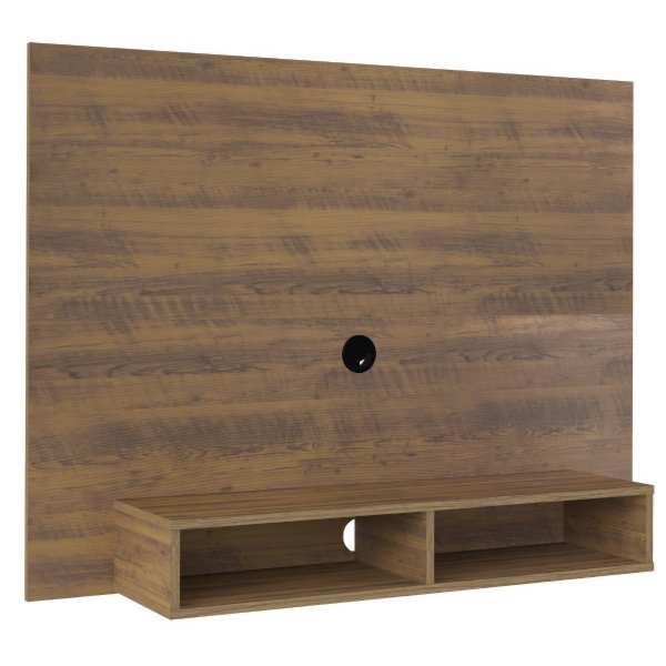 Painel para TV 50 Flash com Nicho - Pinho