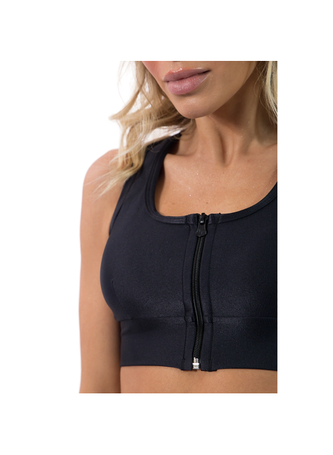 Top Ziper Wonder - Preto