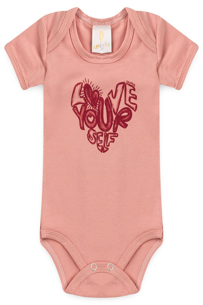 Body Bebê Verão Love Your Duma Kids