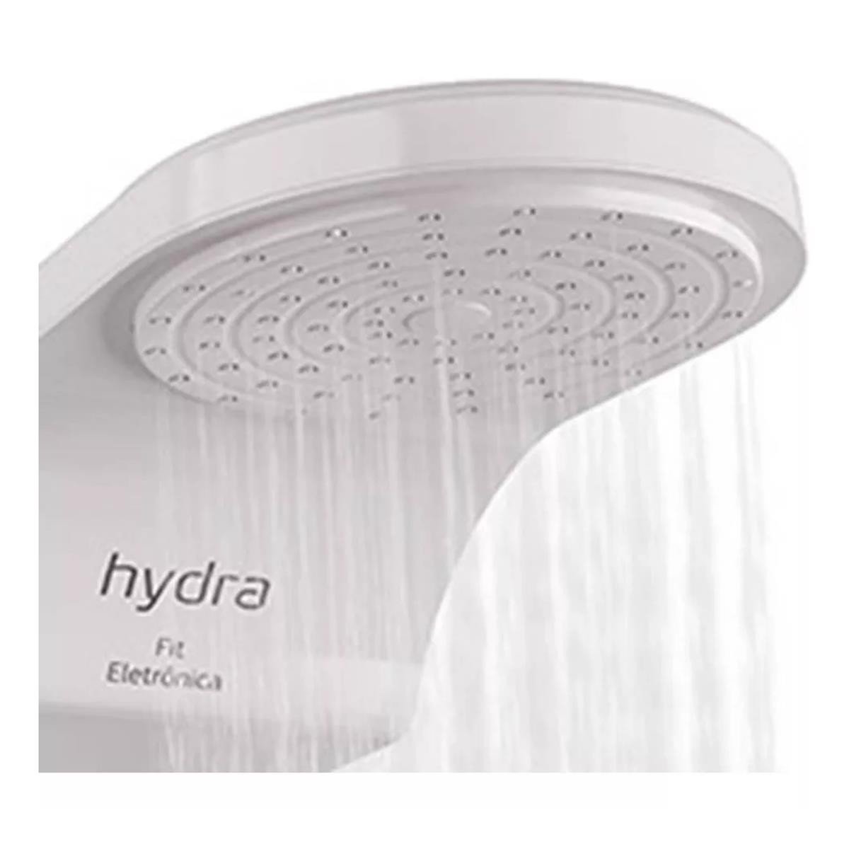 Chuveiro Hydra Fit Eletrônico Branco | Confira a Dunard