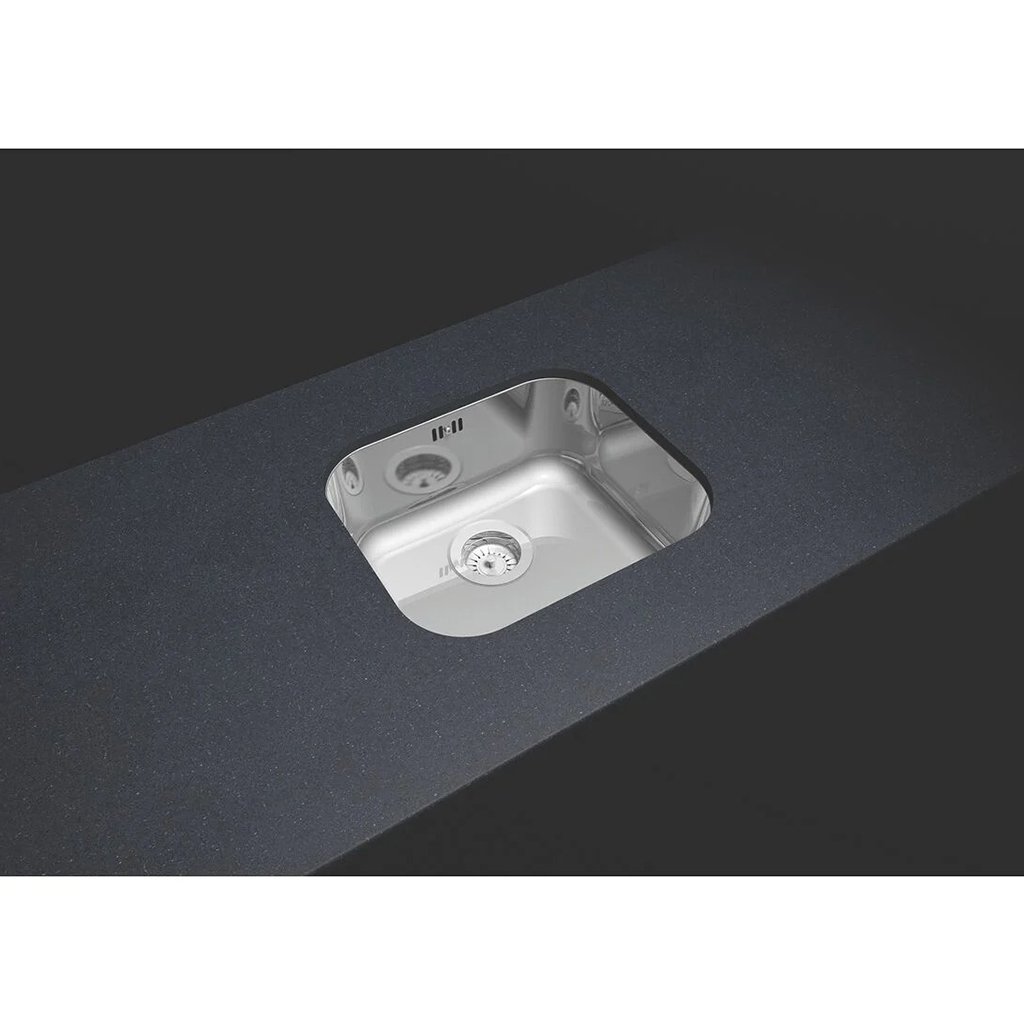 Cuba Retangular de Embutir Aço Inox Alto Brilho Tramontina 40 x 34 x 17 cm