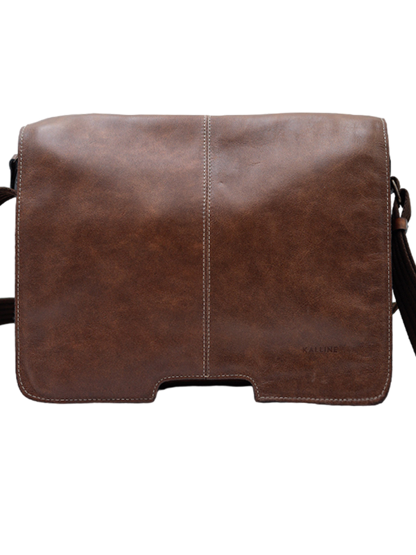 Bolsa Masculina Notebook Kalline Couro Legítimo