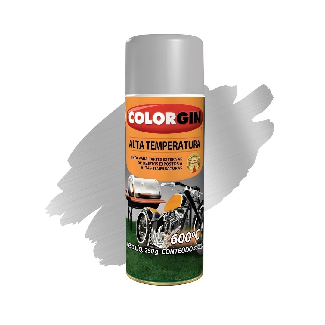 Spray Aluminio Alta Temperatura 5723 Colorgin