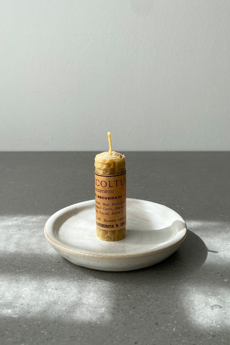 Vela de Cera de Abelha Alveolada 7cm