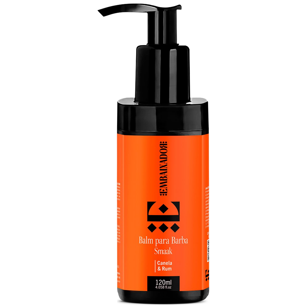 Balm Para Barba Smaak Canela & Rum Embaixador 120ml