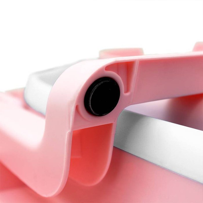 Banheira Portátil e Dobrável Clingo (0-24M) Rosa