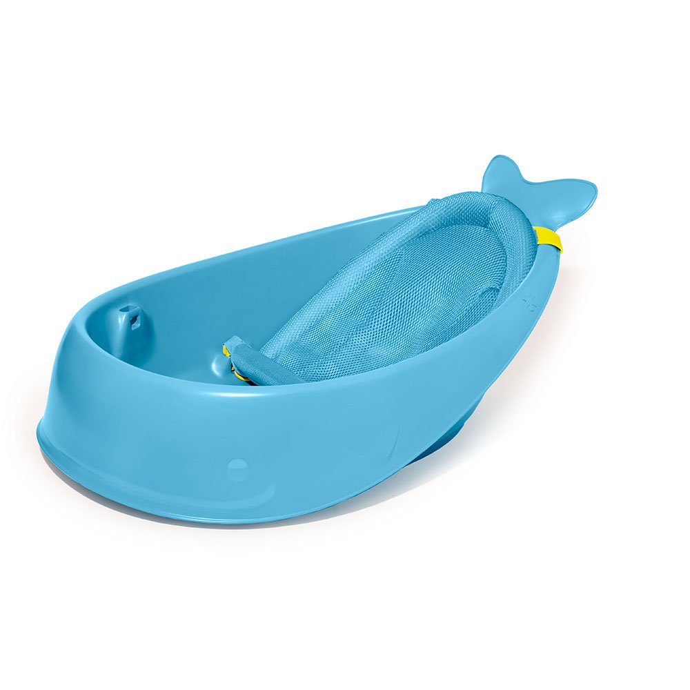 Banheira Skip Hop Moby 3 Estágios Baleia Azul