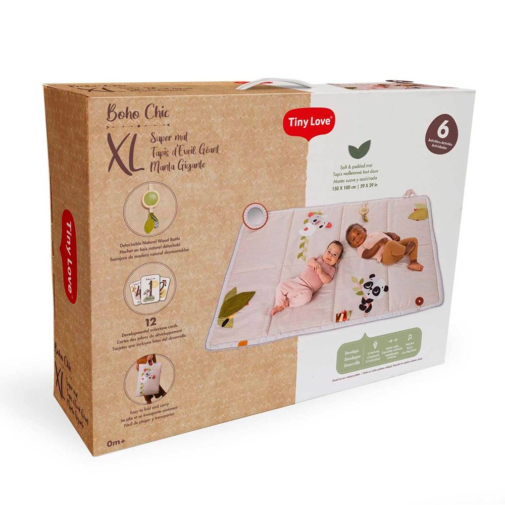 Tapete de Atividades Tiny Love Super Mat (2M+) Boho Chic