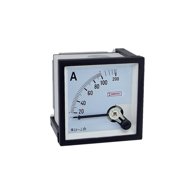 Amperímetro Analógico SF72MD 100A Sibratec