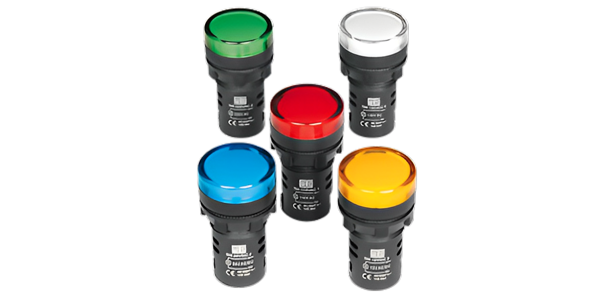 Sinaleiro Monobloco LED 22mm IP54 CEW 24Vca/Vcc WEG Vermelho 10046540