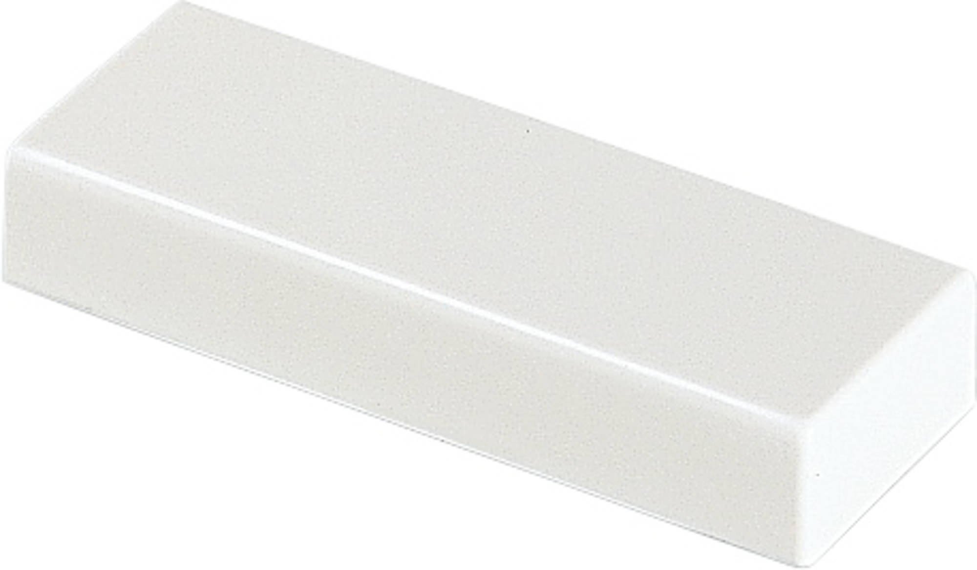 Tampa extremidade 40mmX20mm cor branco palha - 57300036
