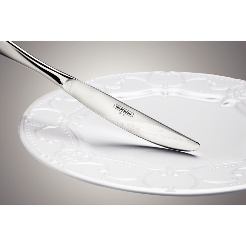 Faca de Mesa Tramontina Classic em Aço Inox Tramontina