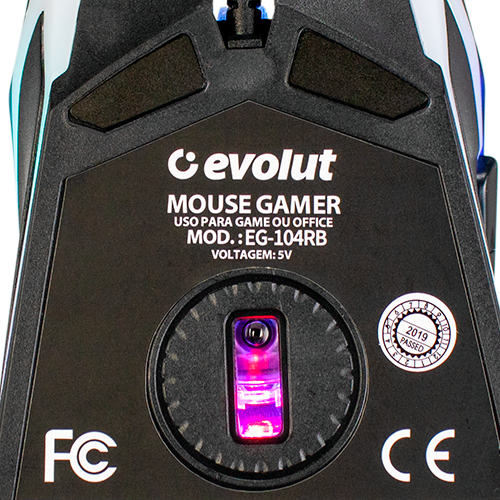 Mouse Gamer Evolut Rayden EG-104RB