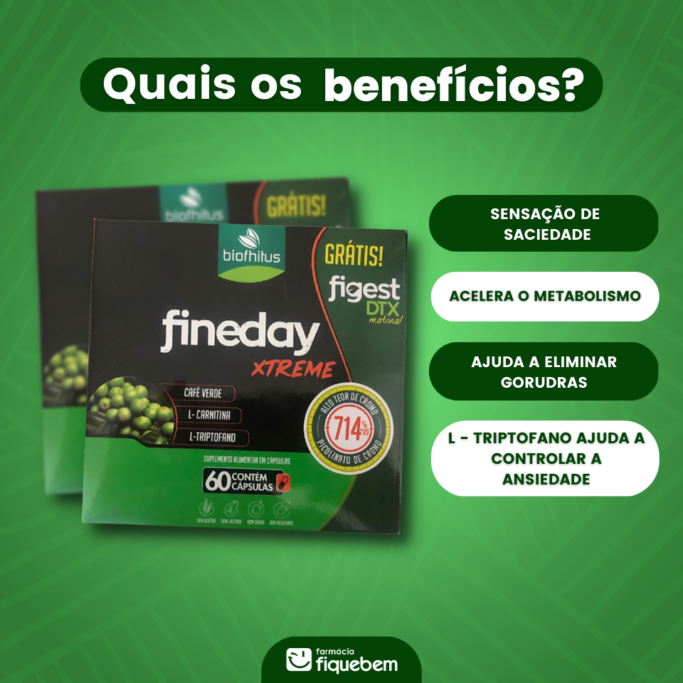 Fineday Xtreme Biofhitus 60 Cápsulas