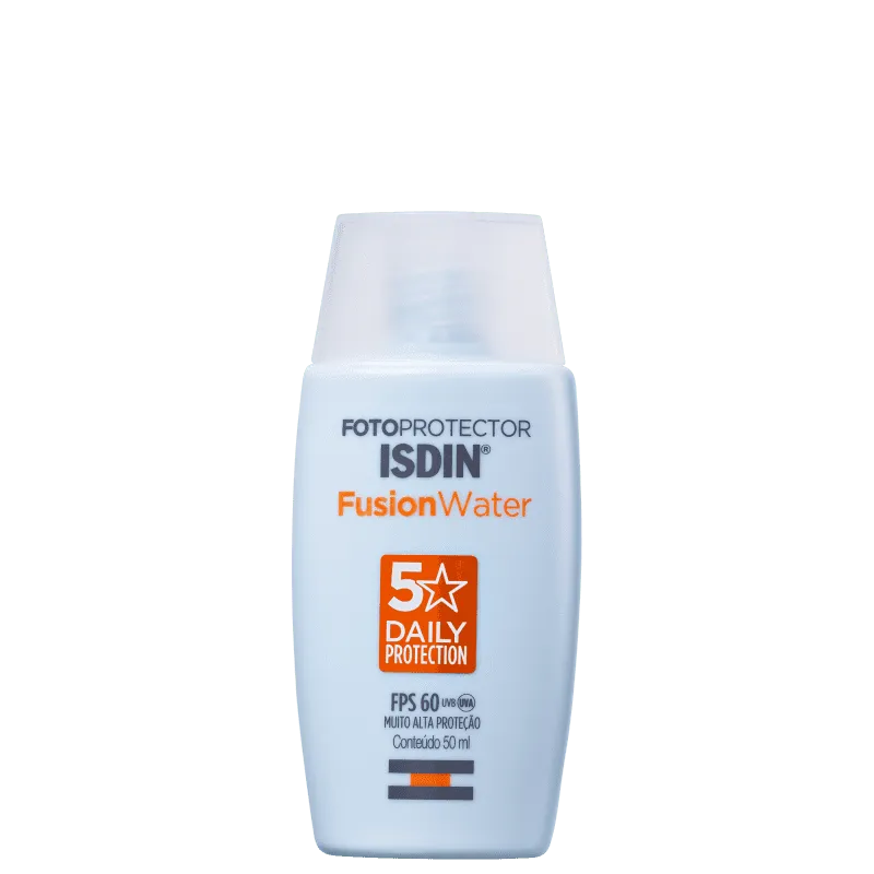 Foto Protector Fusion Water Sem Cor ISDIN FPS 60 50ml