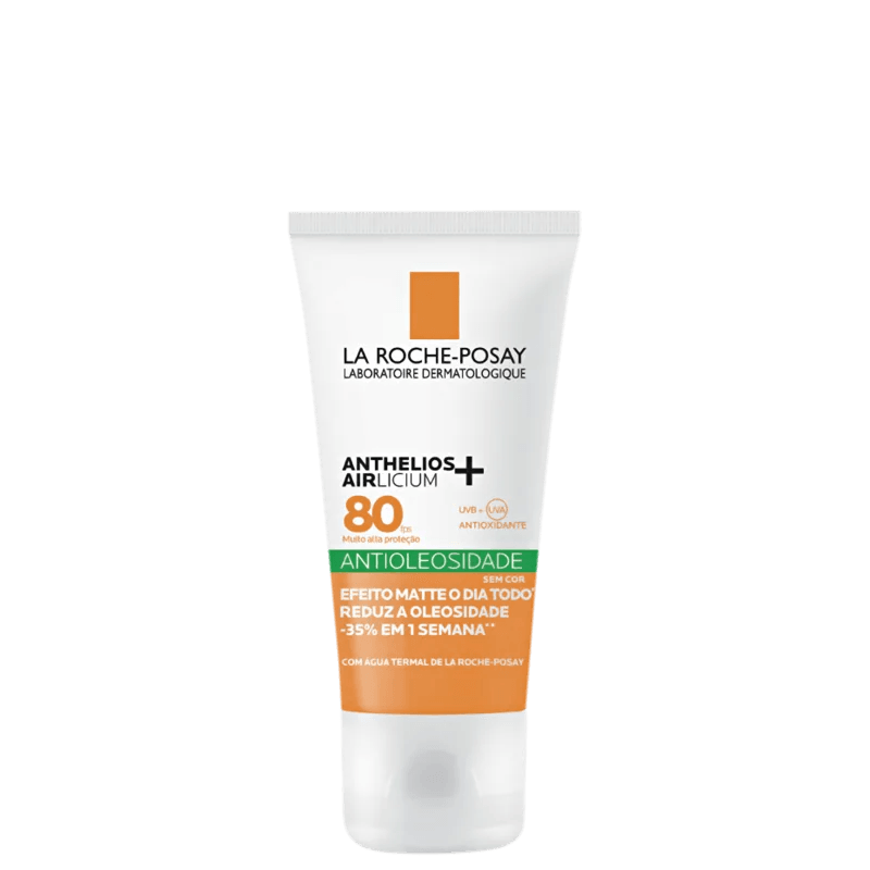 Protetor Solar Facial Anthelios Airlicium FPS 80 Sem Cor La Roche-Posay 40g